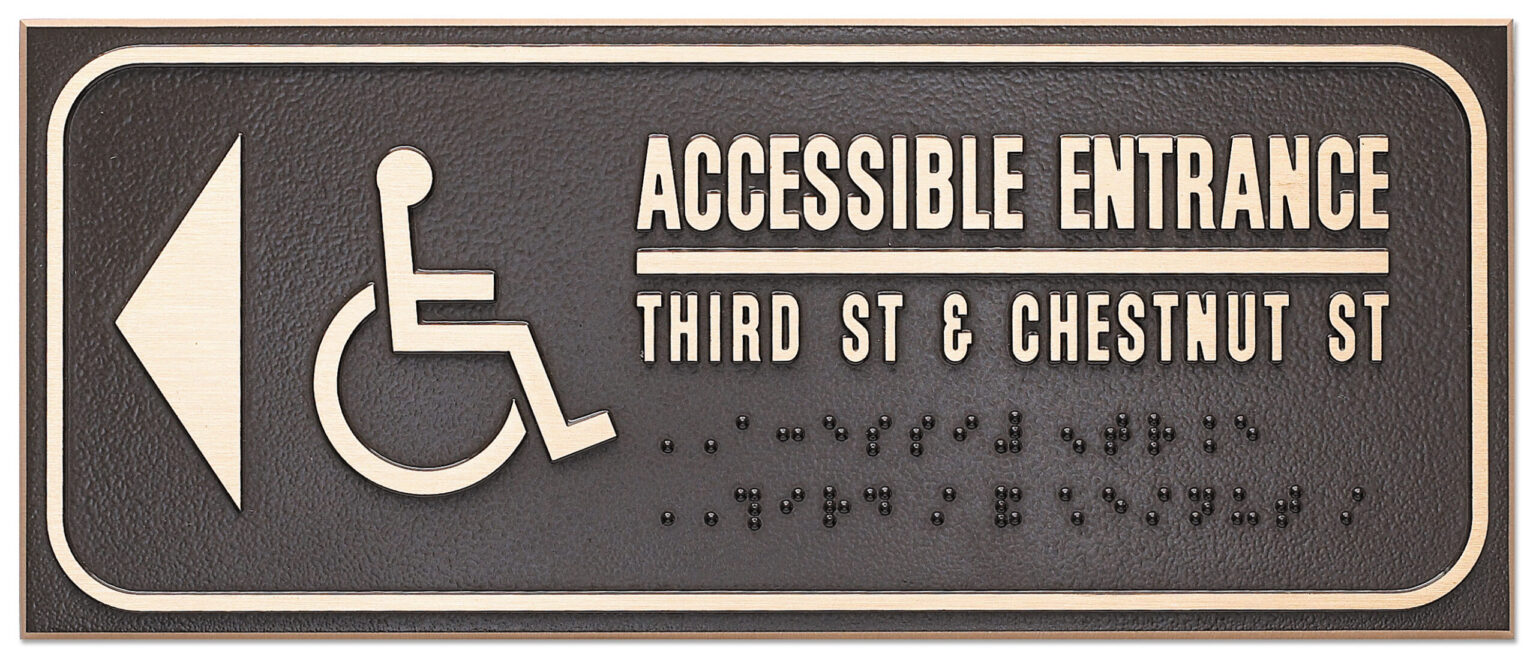 Enhance Spaces With Braille Signage and Name Plates - Gemini