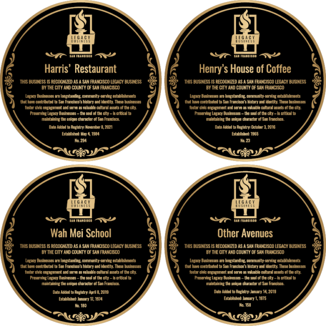 Legacy Bronze Plaques Made by Gemini