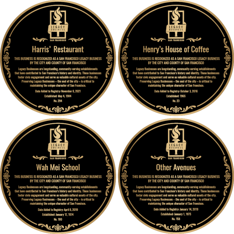 Legacy Bronze Plaques Made by Gemini