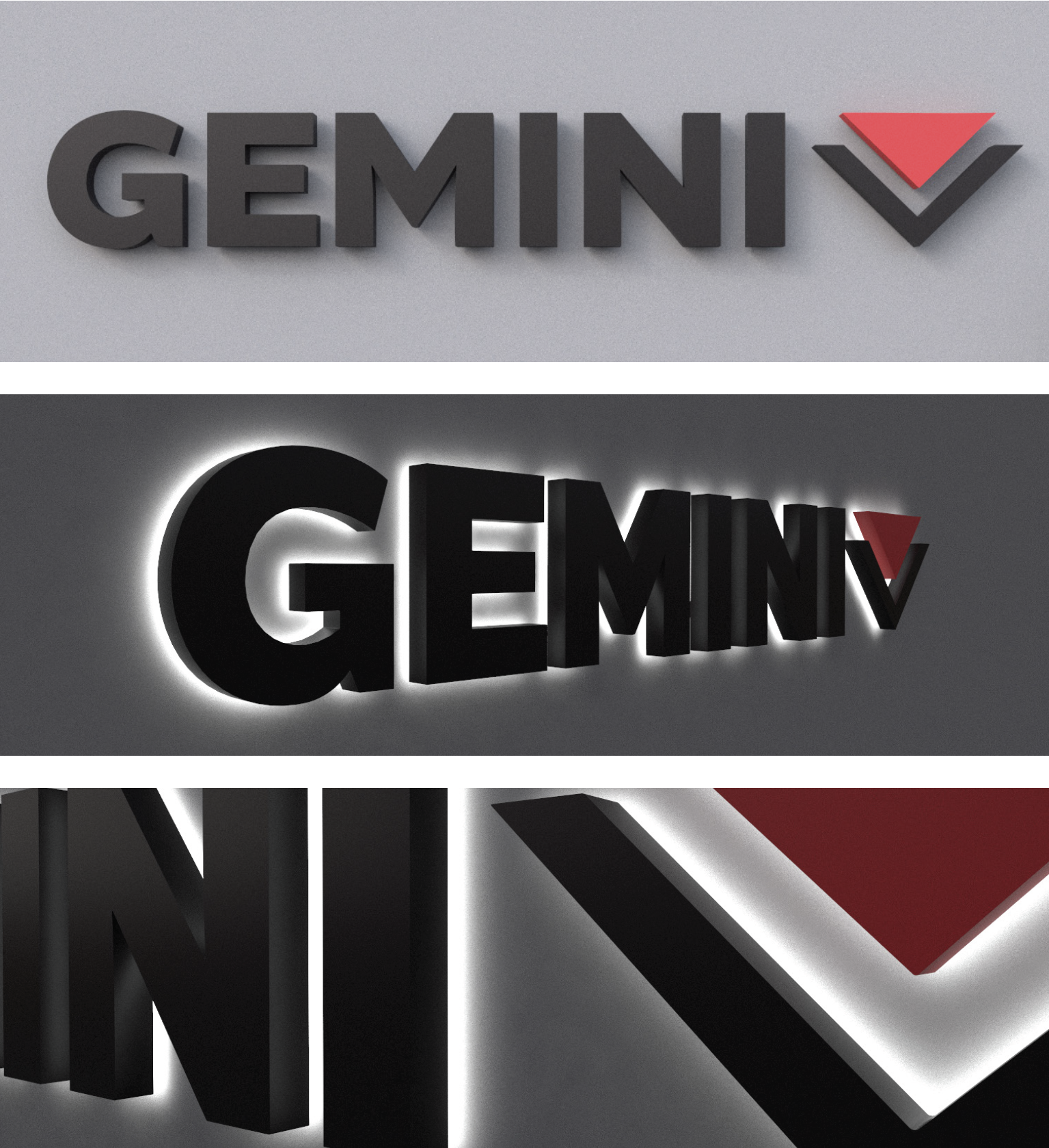 Gemini 3D Renderings & Technical Drawings