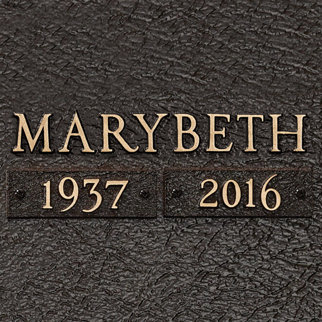 Bronze Memorials from Gemini Signage