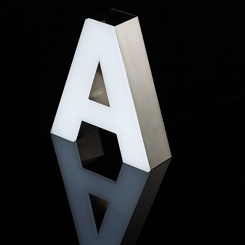 Illuminated Signage – Metal: Lit Face | Gemini Signage