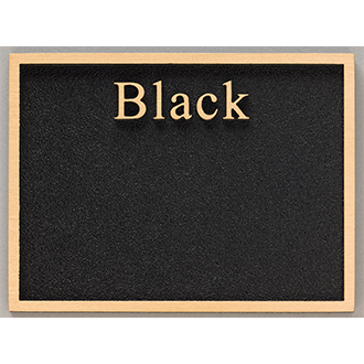 Gemini Precision Architectural Metal Plaques