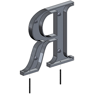 Sign Letters & Logos – Cast Metal | Gemini Signage