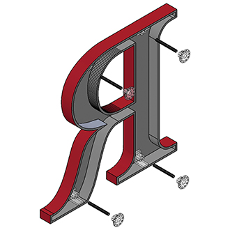 Sign Letters & Logos – Injection Molded Plastic | Gemini