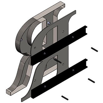 Sign Letters & Logos – Fabricated Metal | Gemini Signage