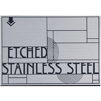 Metal Plaques – Etched | Gemini Signage