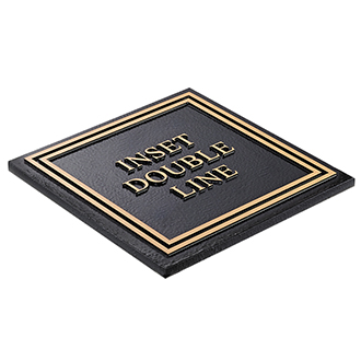 Metal Plaques – Cast & Precision Tooled | Gemini Signage